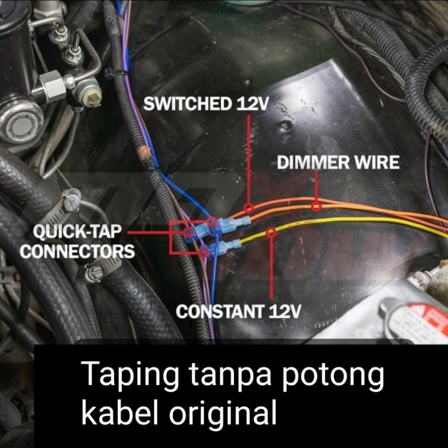 Jual T-Tap Connector Scotch Lock Quick Cable Jumper Terminal Konektor ...