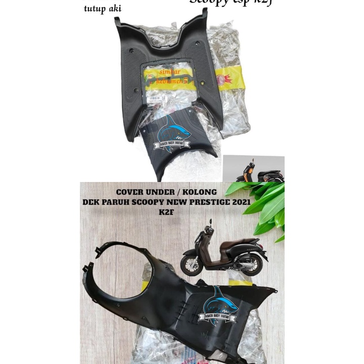 Jual Step Floor bordes pijakan kaki atas dek atas dan dek kolong bawah scoopy TERBARU 2021 k2f ...