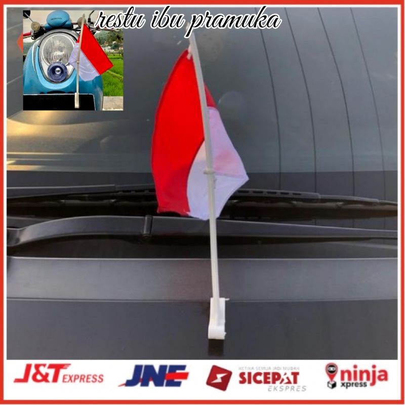 Jual BENDERA MOBIL DAN MOTOR, TANPA TIANG YA KAK | Shopee Indonesia