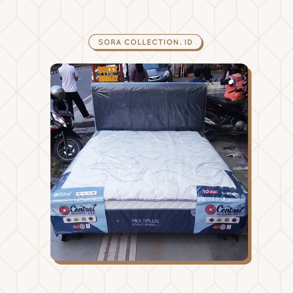 Jual Springbed Central Multi Plus Pocket Spring Ukuran 180x200 cm ...