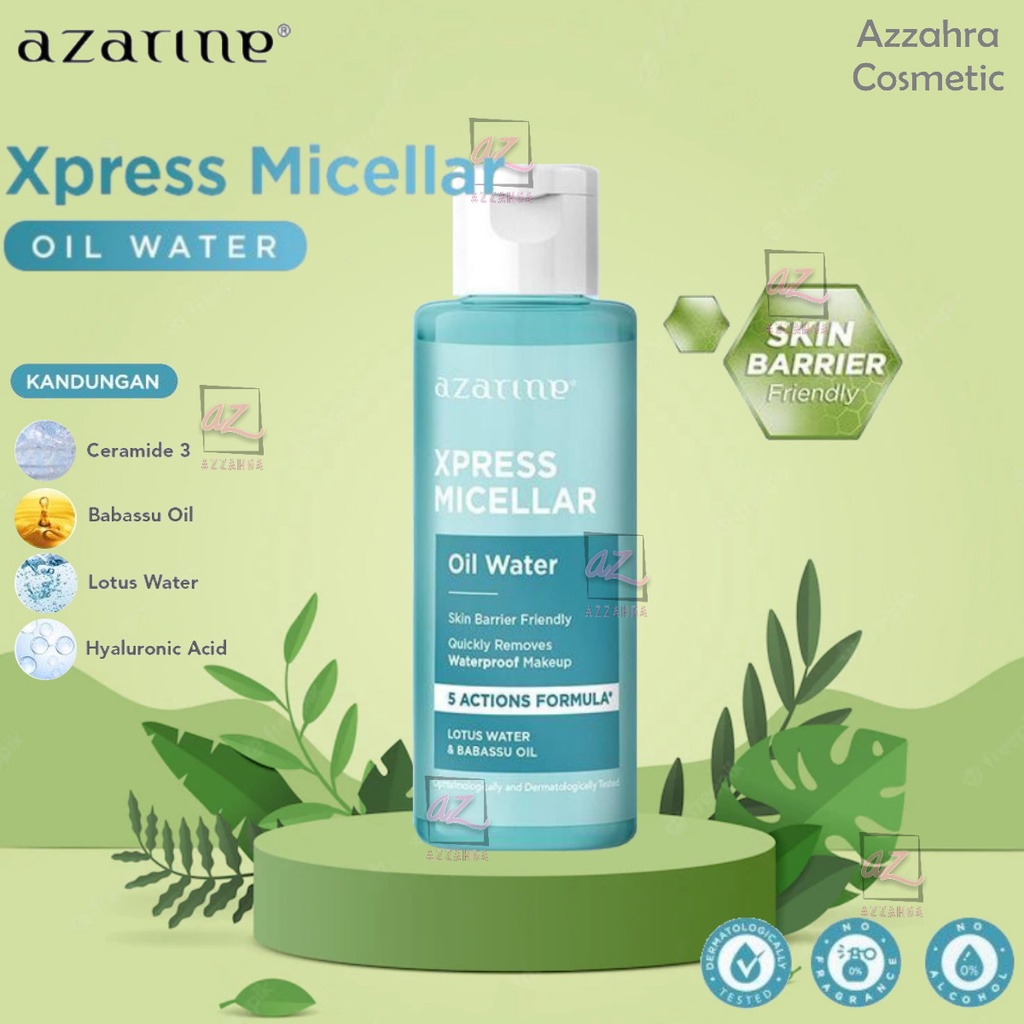 Jual Azarine Xpress Micellar Oil Water 90ml | Shopee Indonesia