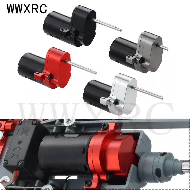 Jual Gearbox wpl d12 d42 metal motor 370 high speed torsi mantap rc car ...