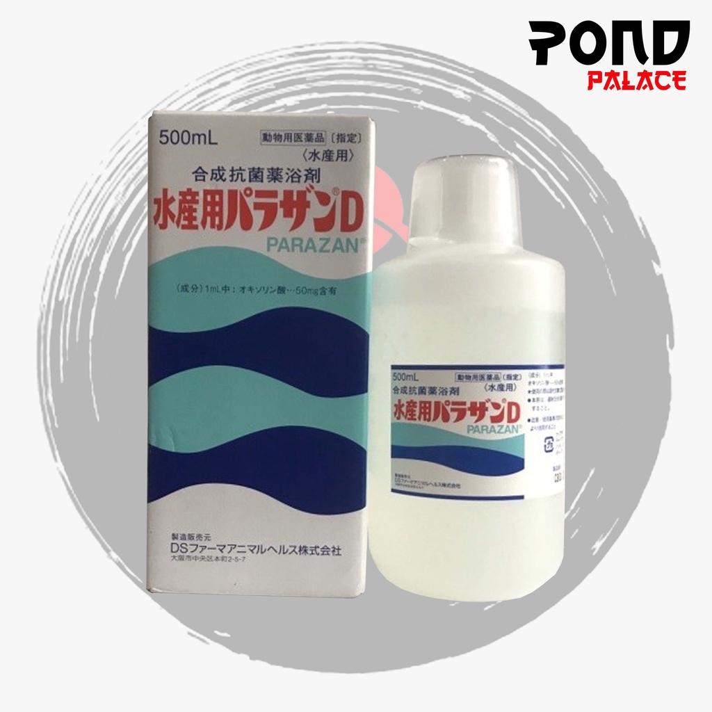 Jual Obat Jamur Insang Ikan Koi Kanpara Parazan 500ML Japan | Shopee ...