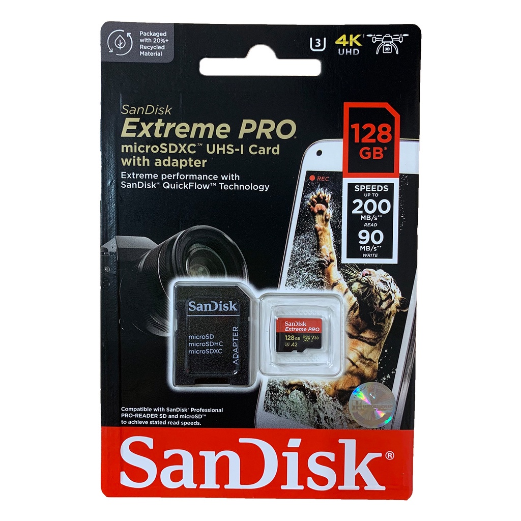 Jual Micro SD Memory Card SanDisk 32GB 64GB 128GB 256GB A1 A2 Extreme PRO 100MBPS 200MBPS ...
