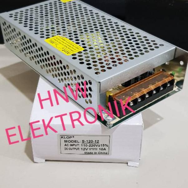 Jual Model Terkini 9PSRD Power supply adaptor switching trafo led jaring 10 A 10A 12V 10 ampere ...