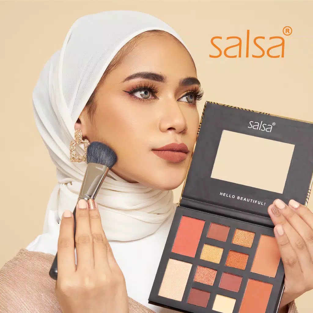 Jual SALSA RHAPSODY PALLETE / SALSA EYESHADOW PALLETE | Shopee Indonesia
