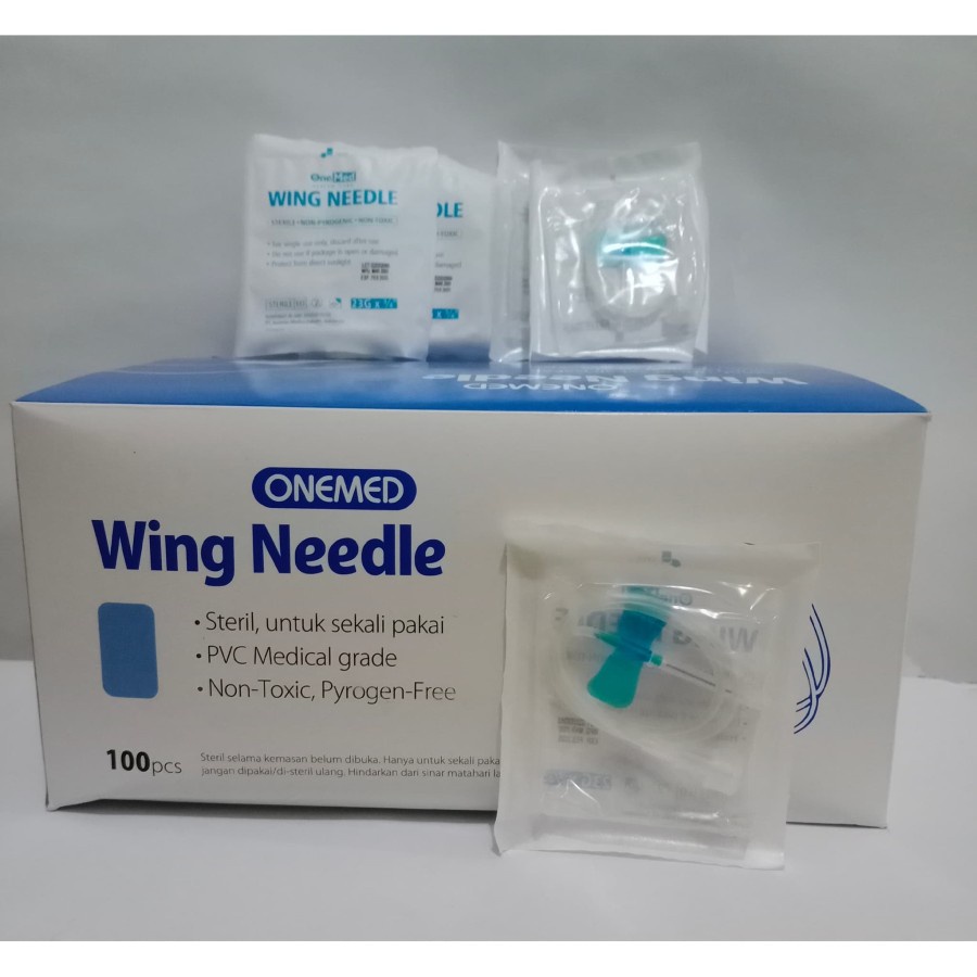 Jual Wing Infusion Set OneMed 23G,25G & 27G Wing Needle Onemed 23G,25G,27G | Shopee Indonesia