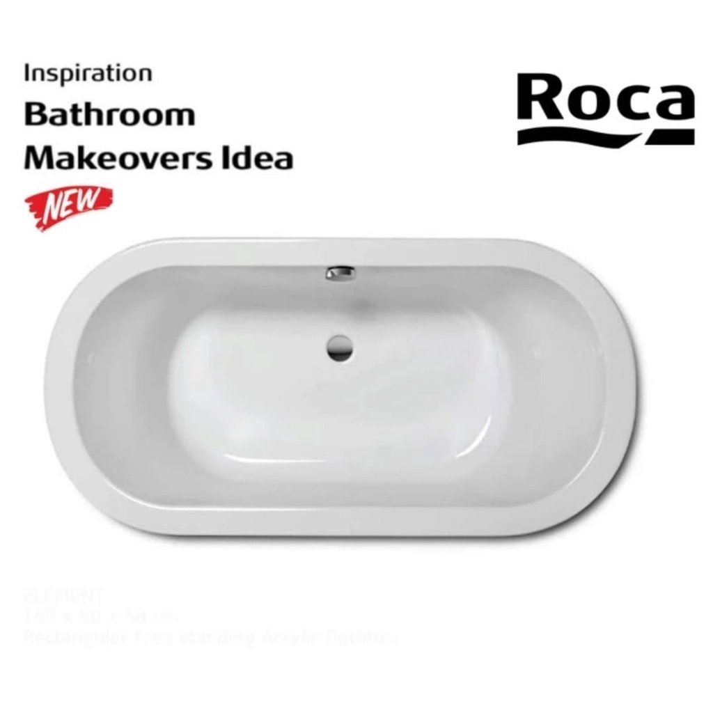 Jual Bathub ROCA Palma Acrylic / Bath Tub Tanam GOOD QUALITY | Shopee ...