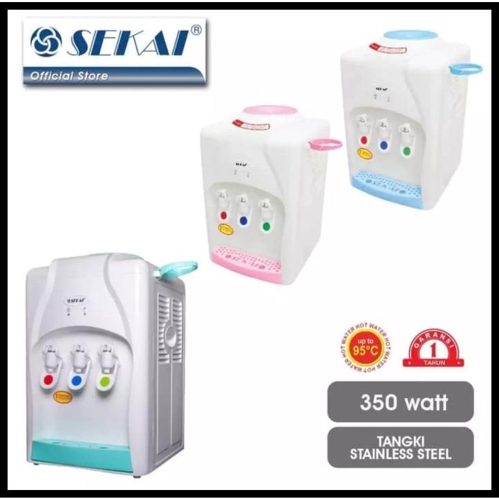 Jual Sekai Dispenser Air Panas Normal Dingin Wd-333 Water Dispenser ...