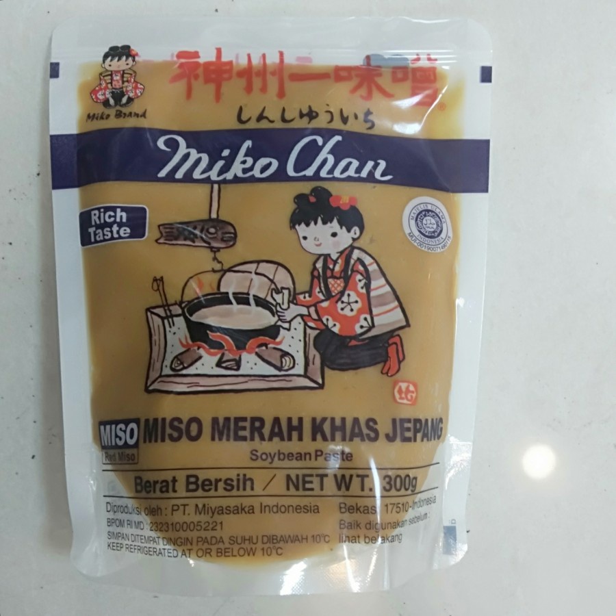 Jual Mikochan Miyachan Pasta Miso Putih / Merah Miso Soup / Soybean ...