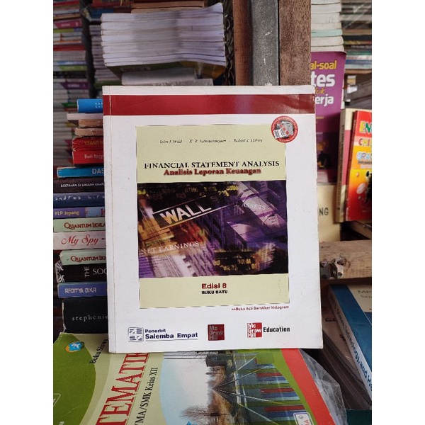 Jual financial statement analysis. analisis laporan keuangan. buku 1 ...