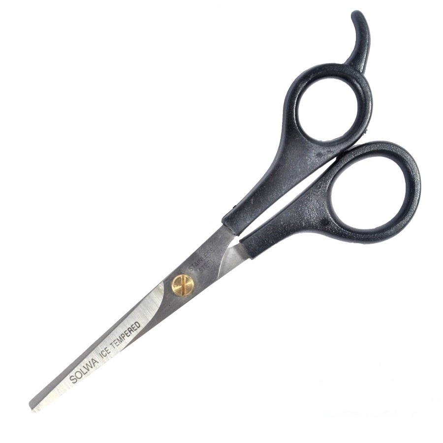 Jual SOLWA GUNTING RAMBUT 5 inch STAINLESS BARBER SCISSORS | Shopee ...