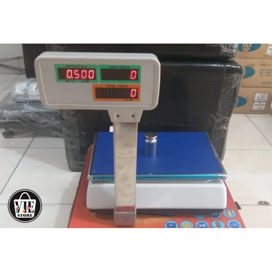 Jual TIMBANGAN PRINTER/TIMBANGAN BUAH/TIMBANGAN MURAH CAP 50KG ...