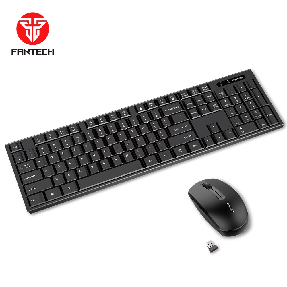 Jual Fantech Keyboard Mouse Wireless WK893 | Shopee Indonesia