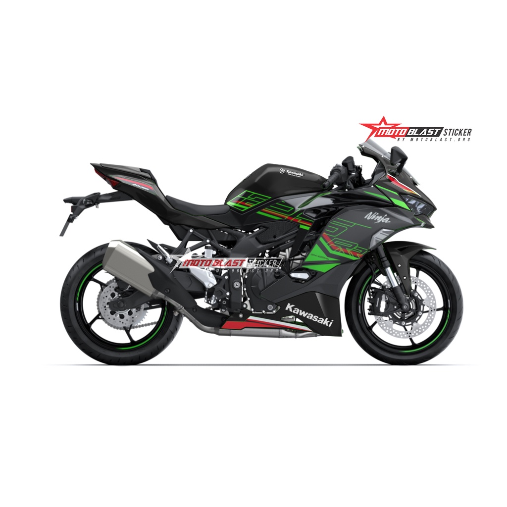 Jual Decal stiker ZX25R Black KRT ZX25RR 2023 Non full autocut ...