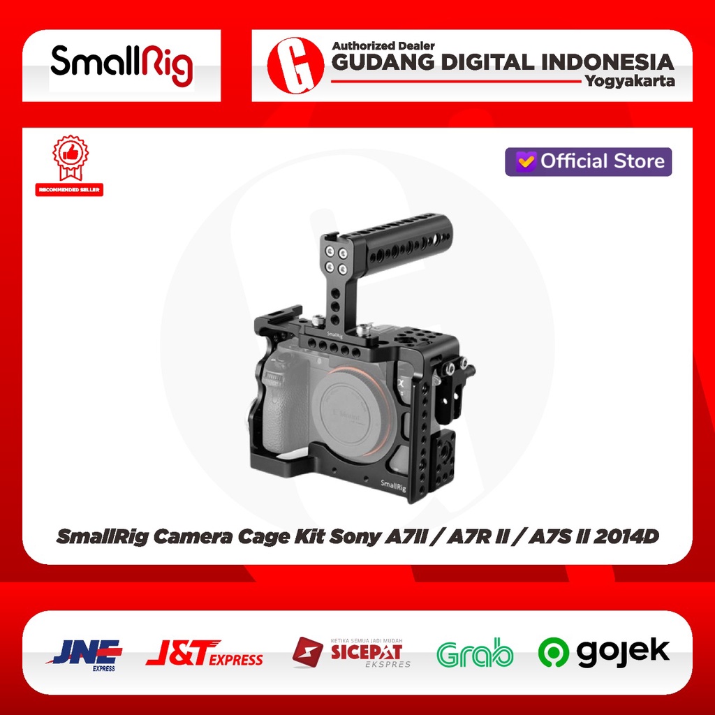 Jual SmallRig Camera Cage Kit Sony A7II / A7R II / A7S II 2014D ...
