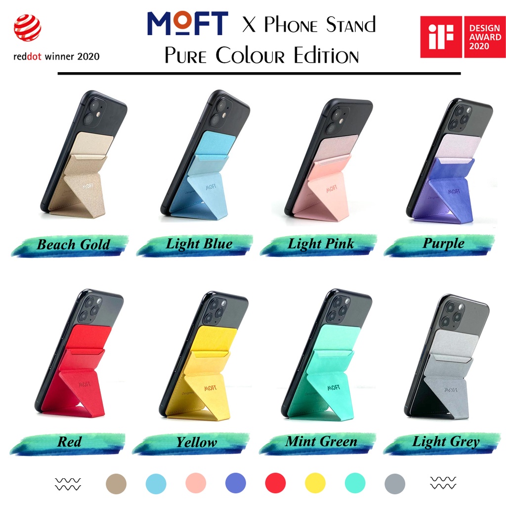 Jual MOFT Stand - MOFT X Phone Stand Pure Colors Edition | Shopee Indonesia