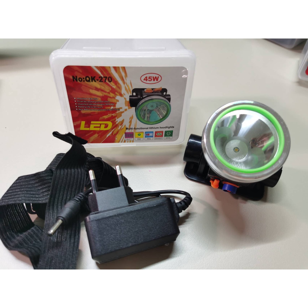 Jual Senter Lampu Kepala Head Lamp Nyala Putih Kuning 35Watt / 45watt ...