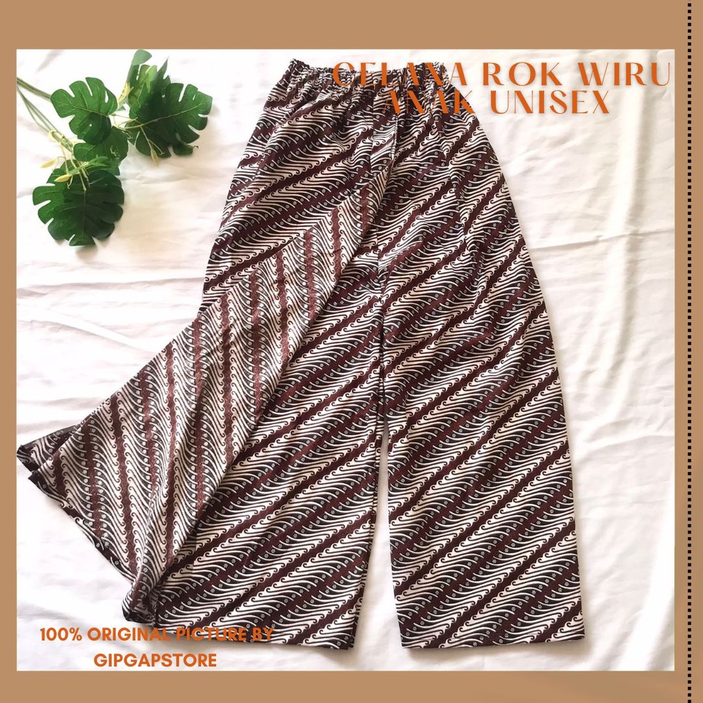 Jual Celana Wiru Anak Batik - Celana Model Rok Jarik Anak Gip Gap Store ...