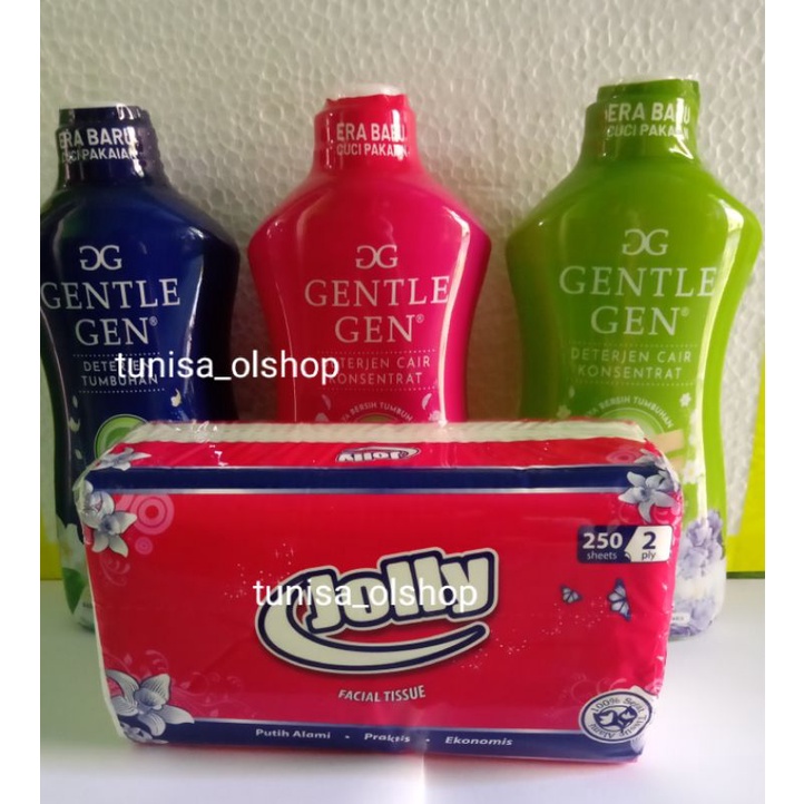 Jual paket gentle gen+tisu jolly(1 sabun+1tisu) | Shopee Indonesia