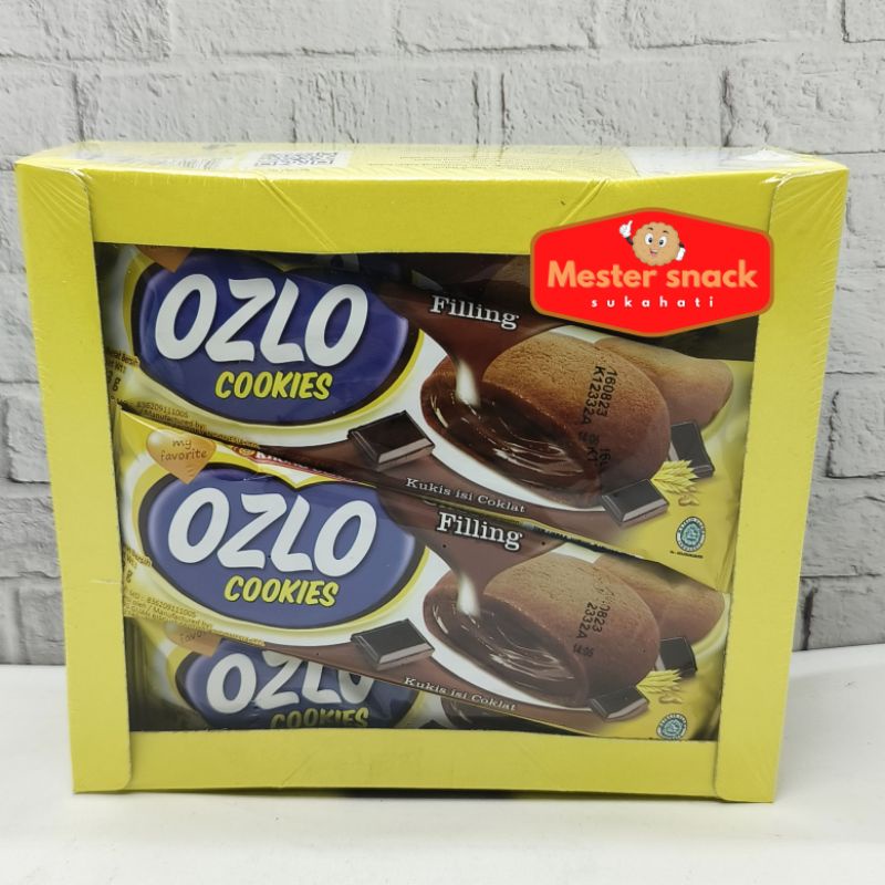 Jual Ozlo Cookies Chocolate Filling (1 pack isi 10 pcs) | Shopee Indonesia