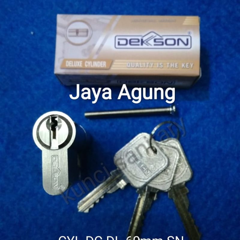 Jual Cylinder Dekkson Dekson CYL DC DL 60 MM SN Kunci Silinder Pintu ...