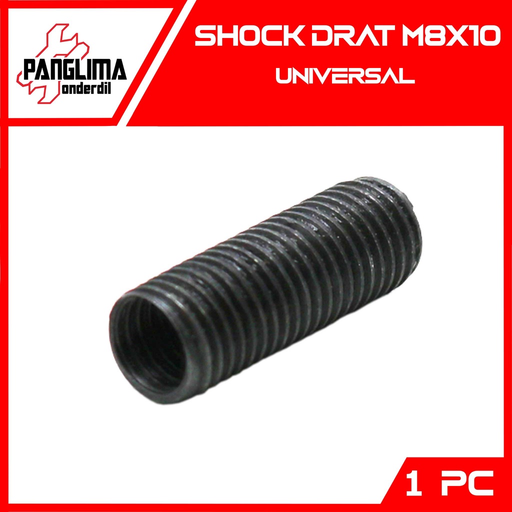 Jual Shock Drat M8XM10-M 8X10-8 X 10 Sok-Shok Besi Block-Blok Mesin ...