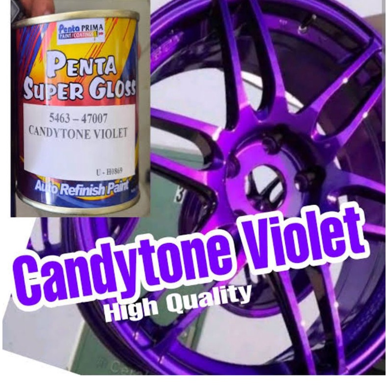 Jual Cat Ungu Candy Tone Violet 1Kg Penta Super Gloss Candytone Candi ...