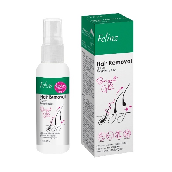 Jual Felinz Step 1 Hair Removal Spray 30ml | Shopee Indonesia