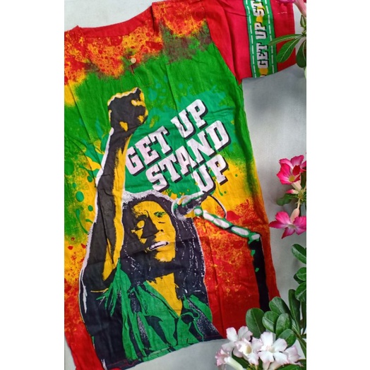 Jual baju pantai Bob Marley rasta reggae | Shopee Indonesia