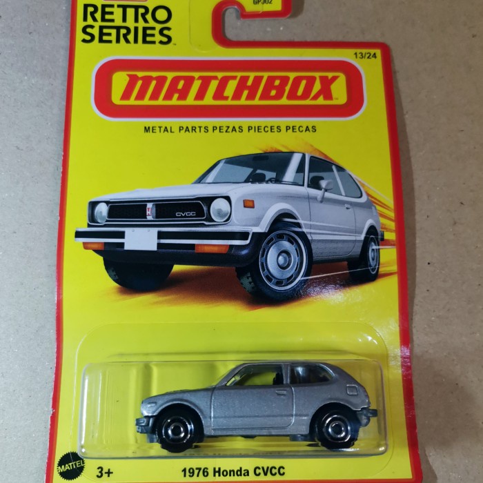 Jual Matchbox Retro Series 1976 Honda CVCC GTS27 | Shopee Indonesia