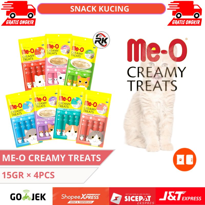 Jual Meo Creamy Treats 60gr Meo Snack Neo Liquid Meo | Shopee Indonesia