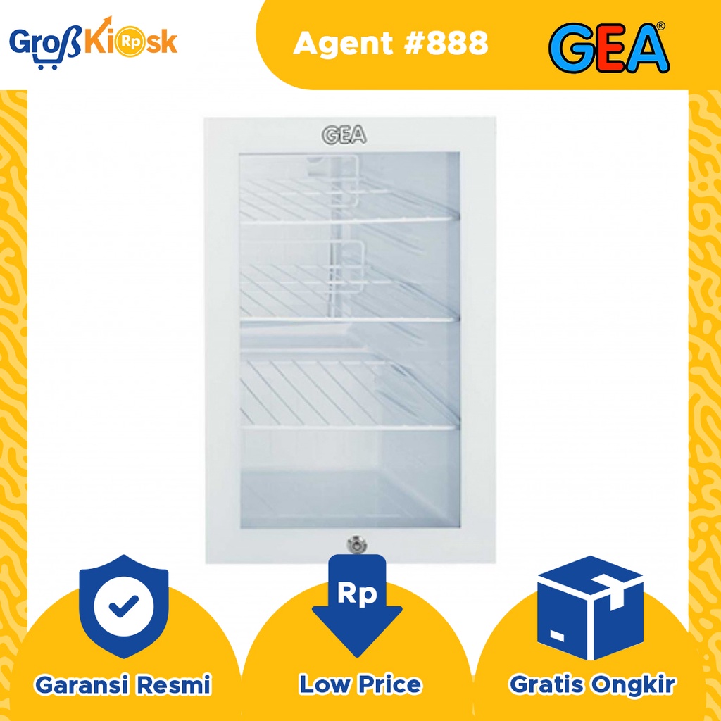 Jual SHOWCASE DISPLAY COOLER GEA EXPO 90 FD KULKAS MINUMAN MINI LOW ...