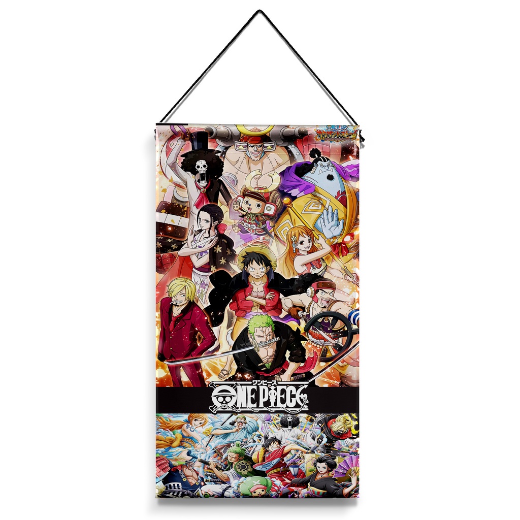 Jual Wall Hanging Banner Anime One Piece Wall Decor One Piece | Shopee ...