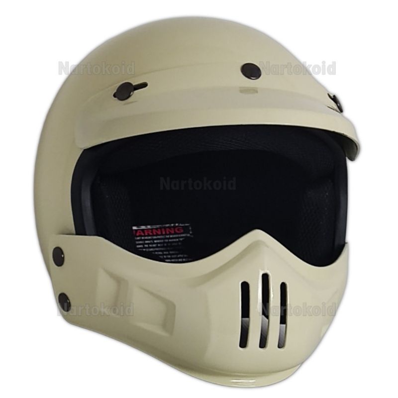 Jual Helm Retro Modular Tigers Cakil Dewasa | Shopee Indonesia