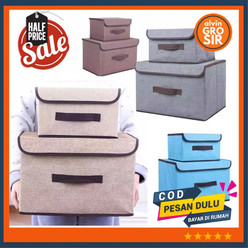 Jual BOX PENYIMPANAN SERBAGUNA /Tempat Mainan Bisa Didudukin Murah ...