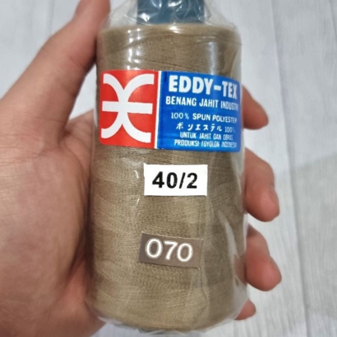Jual Benang Jahit 40/2 5000 yard per Cones Benang High Speed 100% Spun ...
