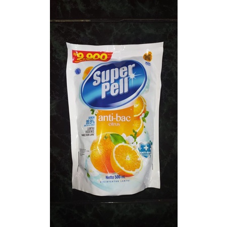 Jual superpell anti bac citrus 500ml | Shopee Indonesia