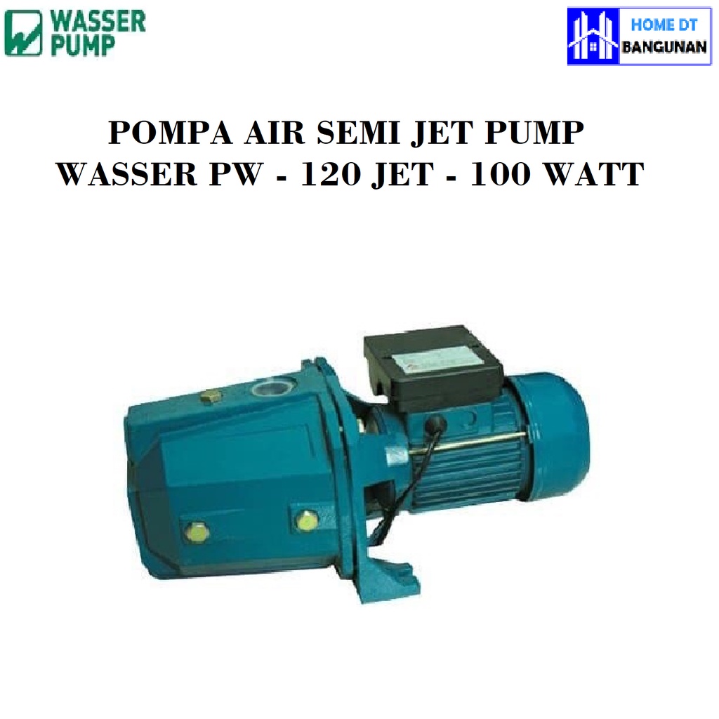 Jual Wasser Jet Water Pump / Pompa Air Sumur Dangkal PW-120JET / PW 120 ...