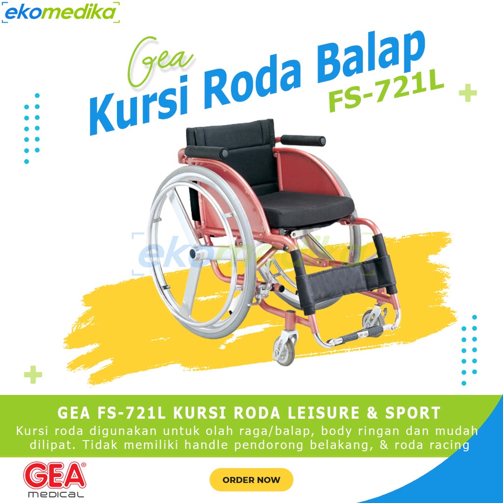 Jual Kursi Roda Olah Raga | Kursi Roda Balap Leisure & Sport Wheelchair ...