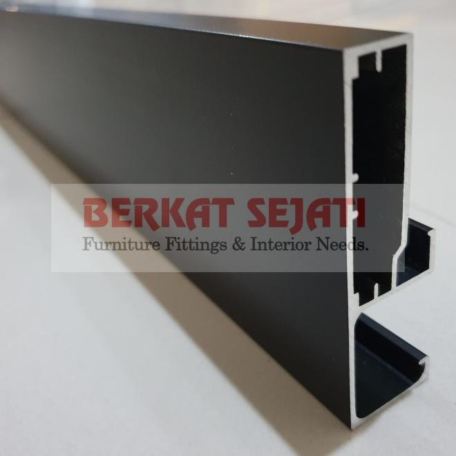 Jual Profil Handle Frame Kaca Lemari Kitchen Set Aluminium Fhd 130 ...