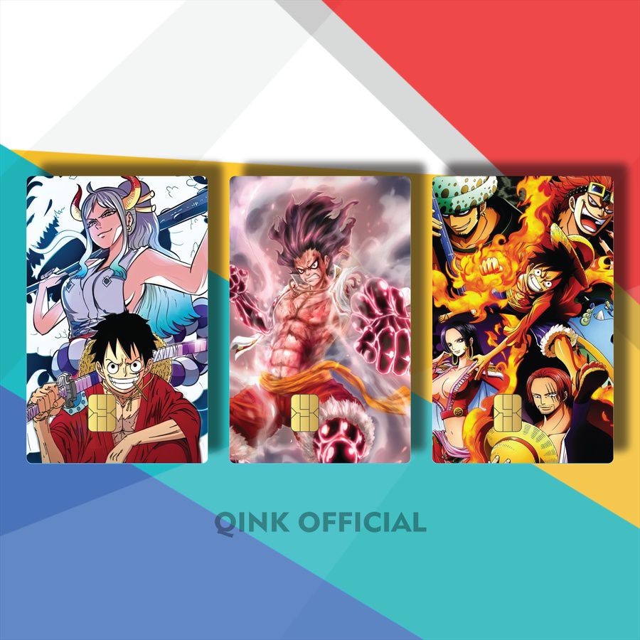 Jual STICKER ATM ANIME KARAKTER ONE PIECE 2EBZY/QS9HJ/ GARSKIN KARTU ...