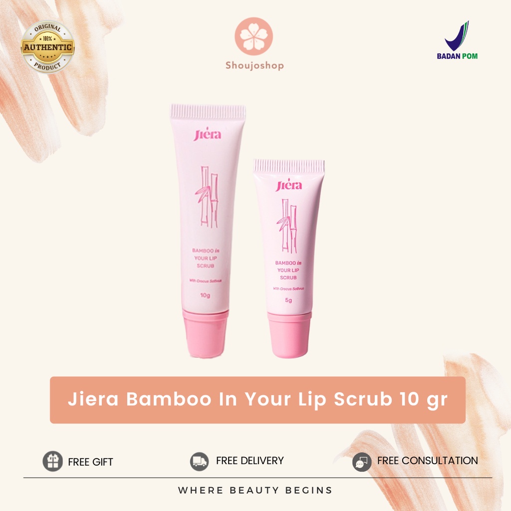 Jual PROMO Jiera Bamboo In Your Lip Scrub 5gr 10 gr | Shopee Indonesia