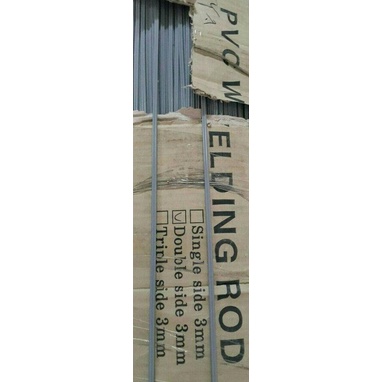 Jual kawat las pvc tipe single / double 1m 1kg impor abu abu | Shopee ...