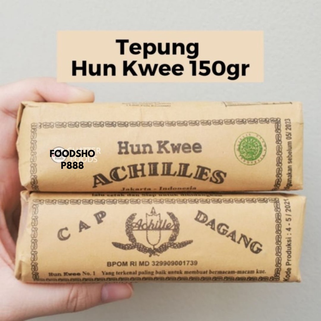 Jual Tepung Hun Kwee Achilles Cap Dagang 150Gr / Hunkwe / HunKwee / Hun ...