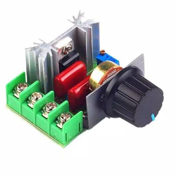 Jual [KODE Q8549] Dimmer SCR 2000W modul speed controller ac 220v PWM Voltage pengatur kecepatan ...
