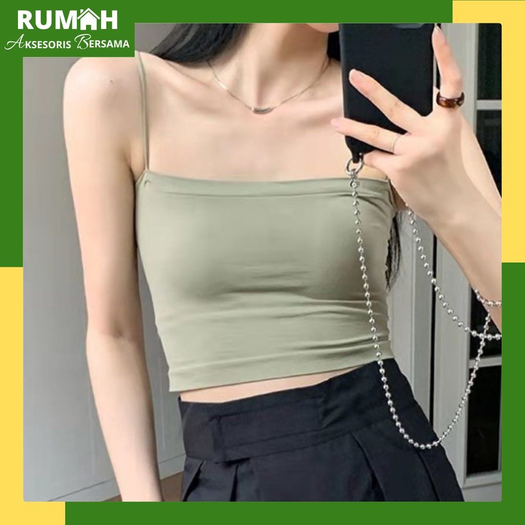 Jual RAB BR279 Tanktop Bra With Cup Tank top Basic Wanita Square ...