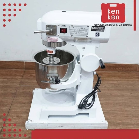 Jual OSSEL Planetary Mixer 10Liter Mixer Roti B10 Liter Mixer Adonan ...
