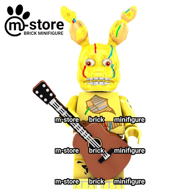 Jual brick five nights at freddy's fnaf twisted ones bonnie mini toy ...