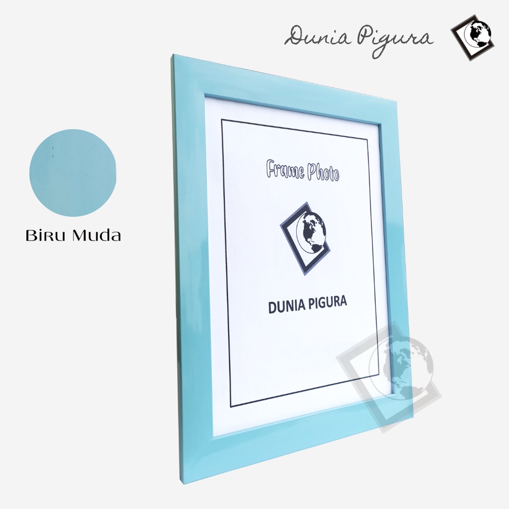 Jual Bingkai Foto 8RP (20 x 30cm) PAKAI KACA Minimalis GROSIR / Frame ...